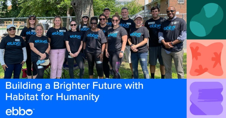 Building a Brighter Future: ebbo Joins Forces with Habitat for Humanity